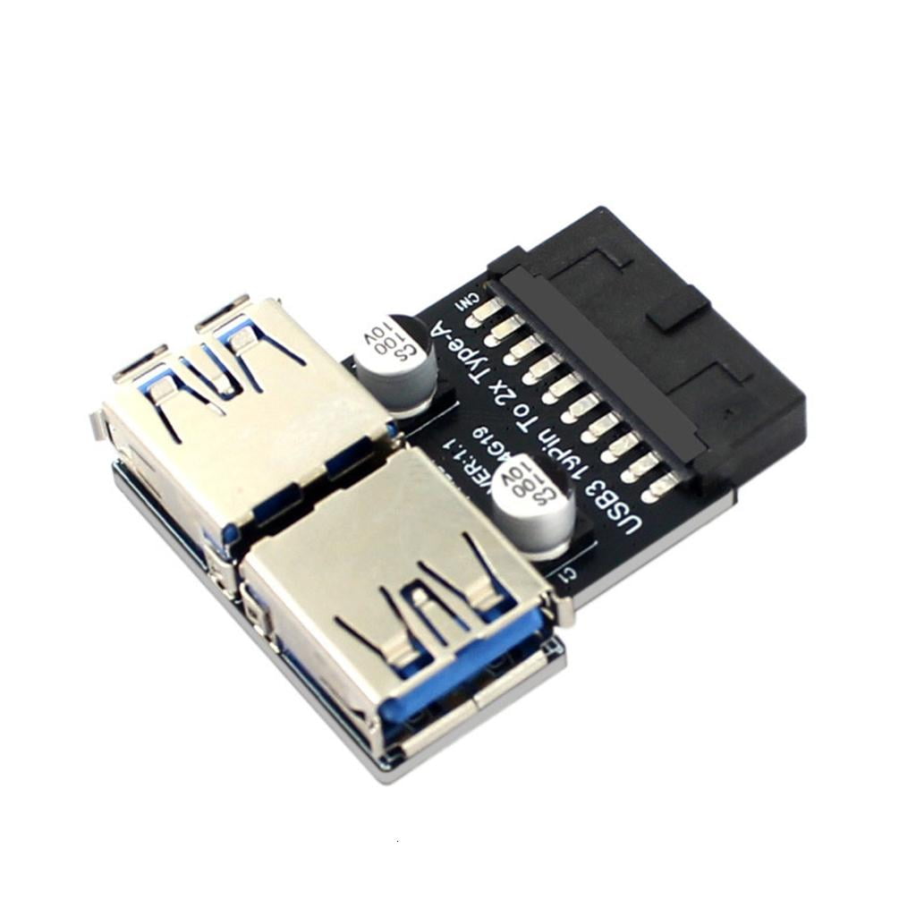 LIANXUE Efficient USB3.0 Adapter C Type for Motherboard 19/20PIN to ...