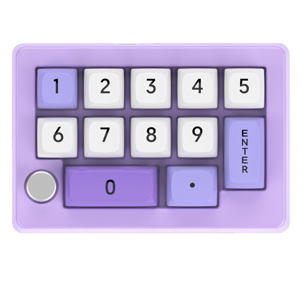 LIANXUE Ergonomic 13Key Numeric Keypad with Customizable Buttons ...
