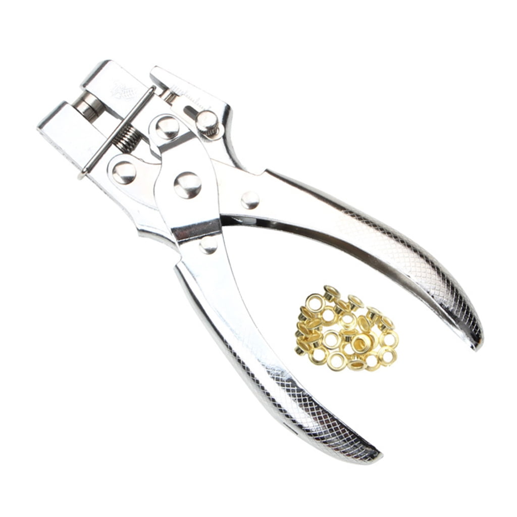 LIANXUE Eyelet Set, Eyelet Pliers Metal Eyelets 3mm & 5mm Grommet Tool ...