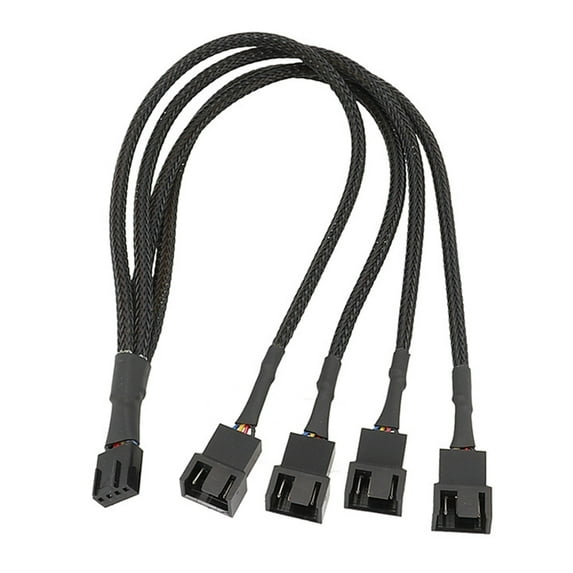 LIANXUE Fan Splitter PC Fan Splitter 4Pin PWM Fan Splitter Cable PC ...