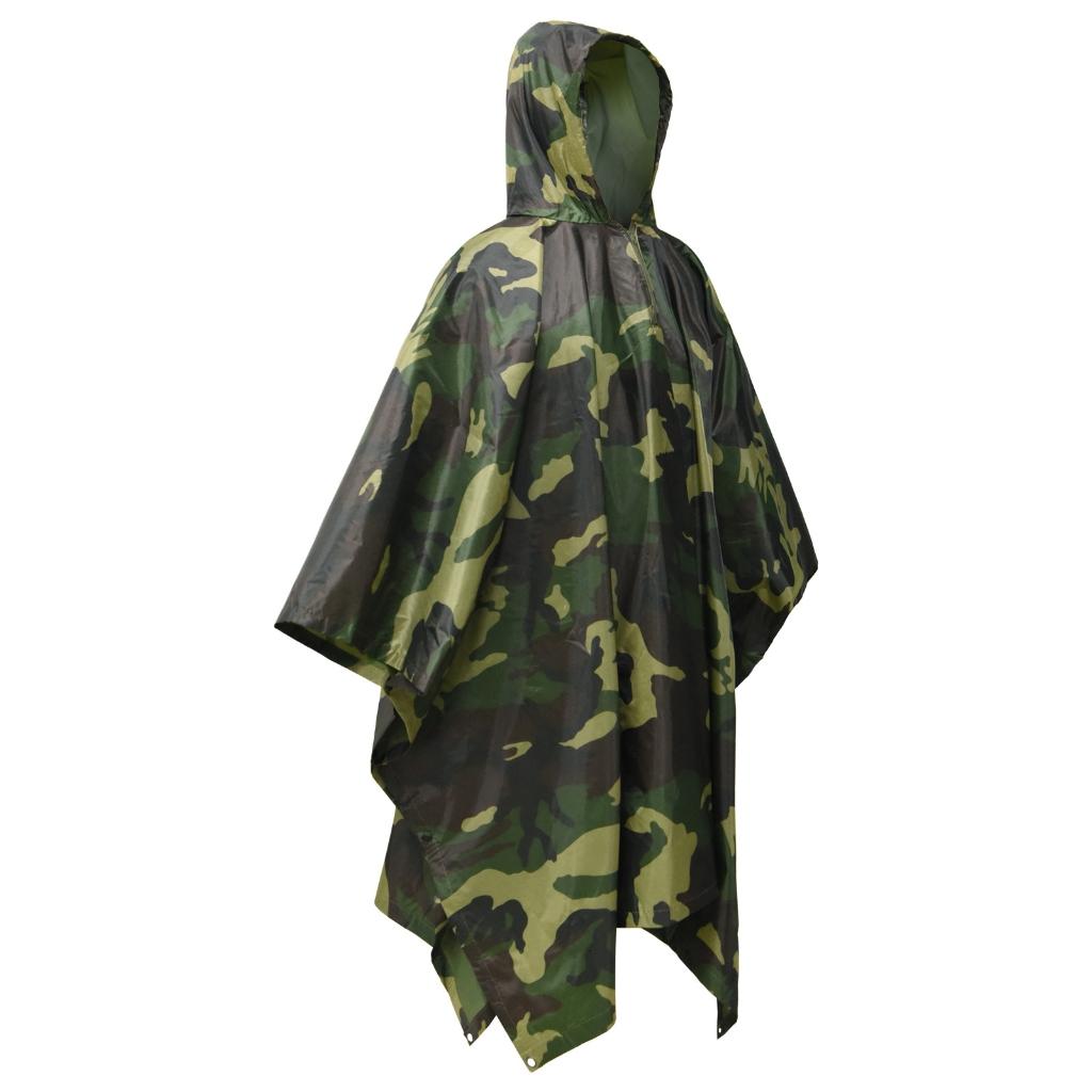 LIANXUE Folding Raincoats Waterproofs Camouflage Rain Coat with Hooded ...