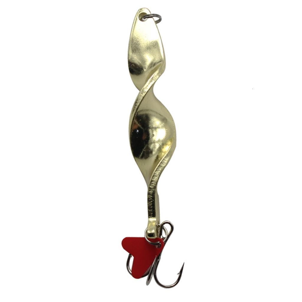 LIANXUE Hard Metal Spinner Baits Trolling Spinning Spirals Long Cast ...
