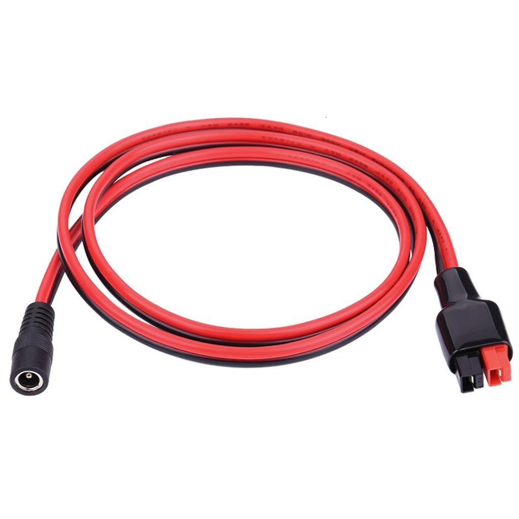 LIANXUE Heavy Duty 14AWG DC5.5x2.1mm Female Plugs Power Cable with 45A ...