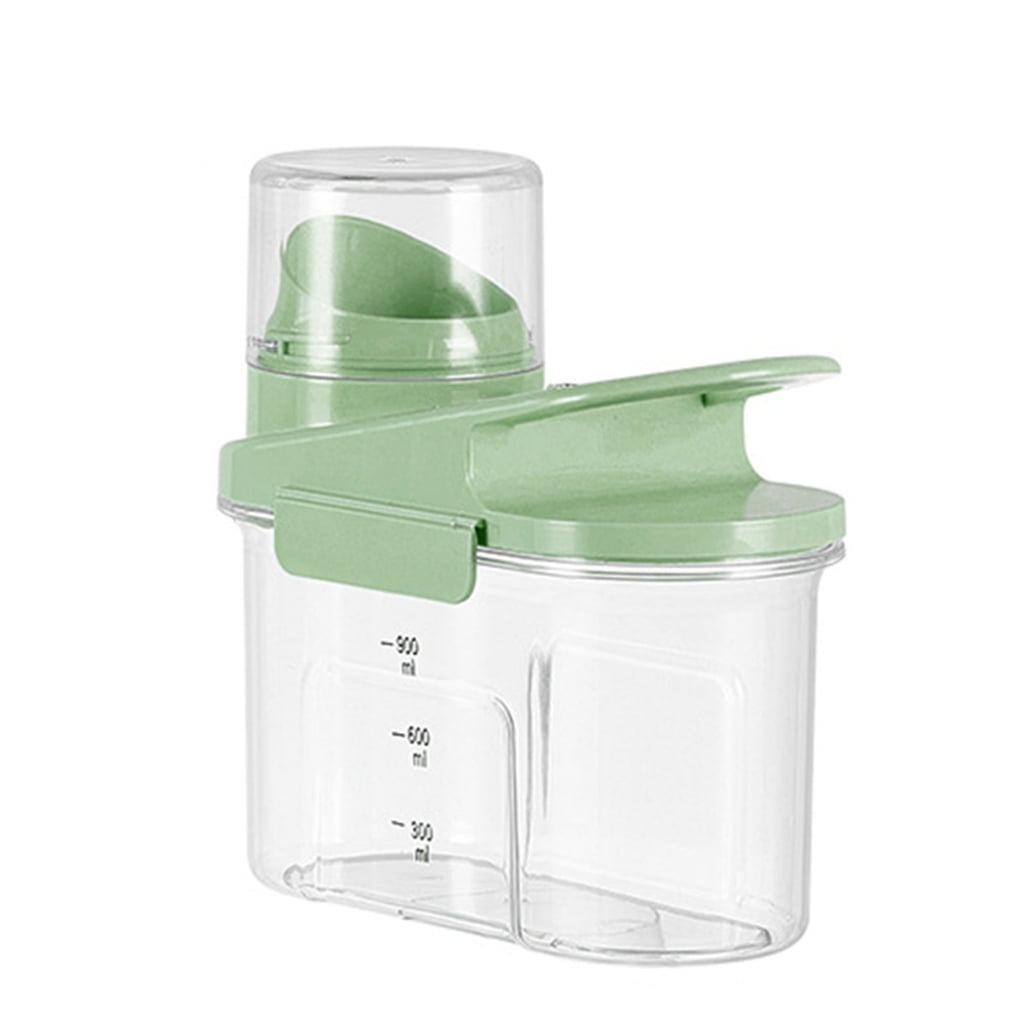 LIANXUE Kitchen Grains Storage Container Cereal Dispenser with Airtight ...