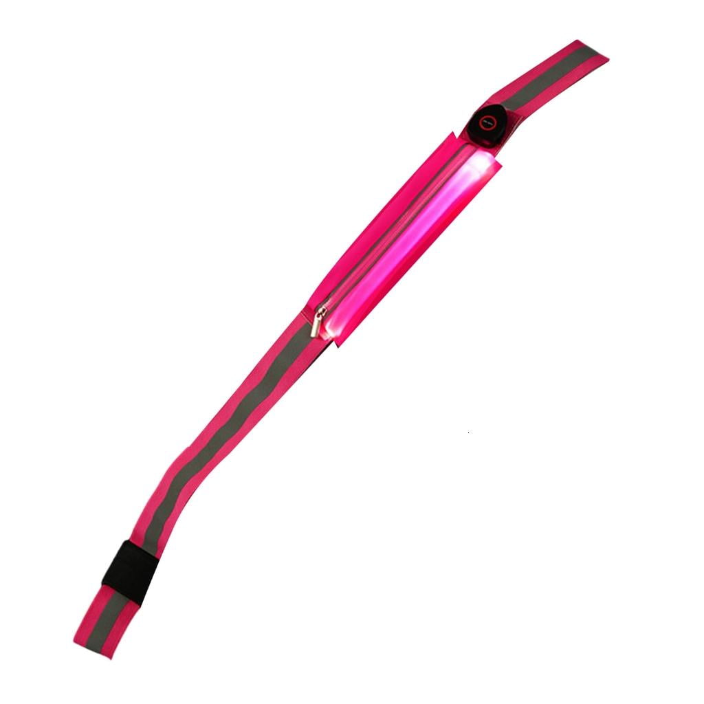 LIANXUE LED Night Running Gear Reflective Sash High Visibility ...