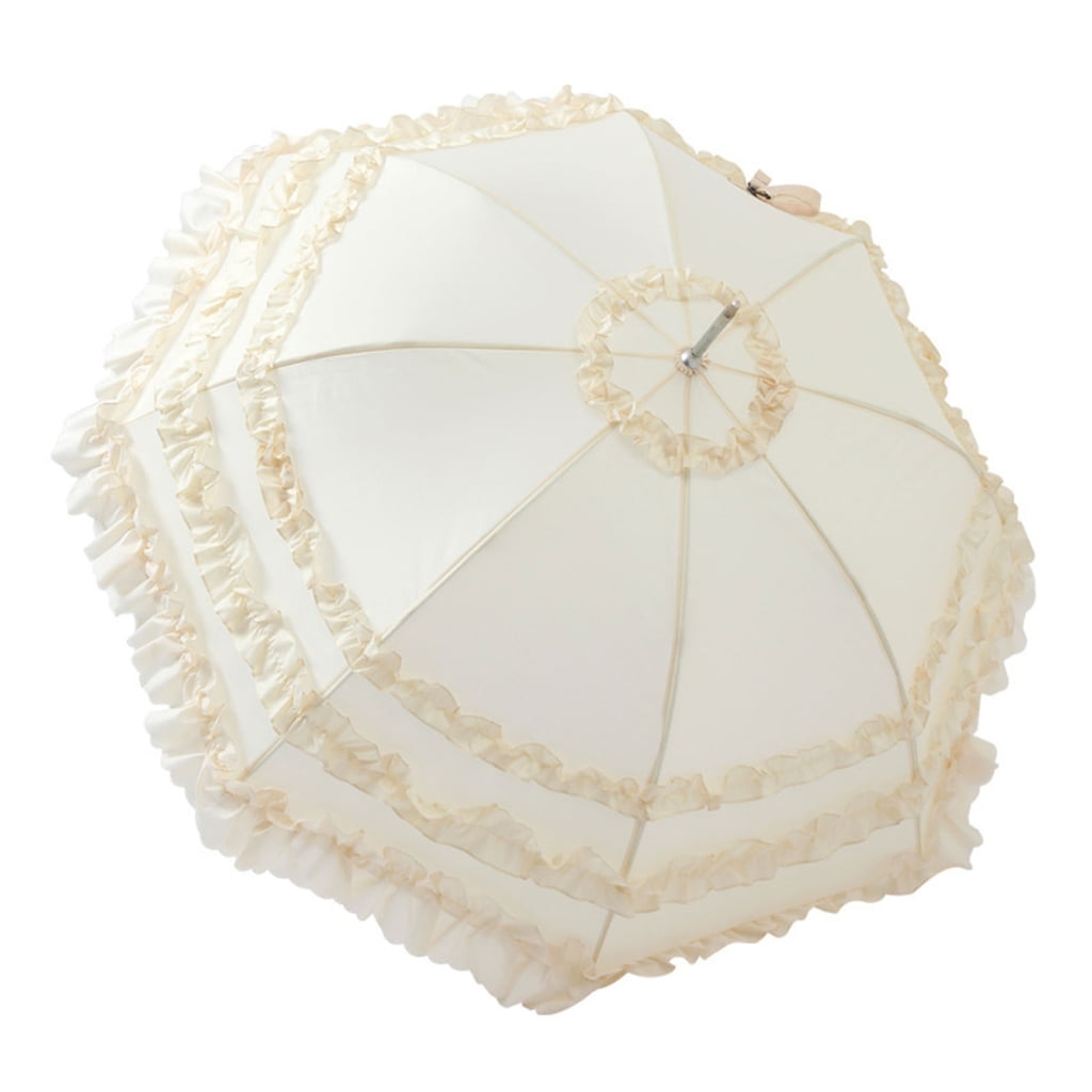 LIANXUE Long Handle Parasol Gothic Lolitas Marriage Large Umbrellas ...