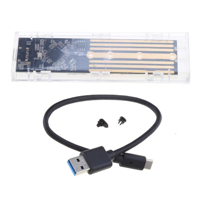 LIANXUE M.2 NVME/NGFF- Portocol SSD Caddy- USB 3.2 Gen2x2 TypeC Hard ...