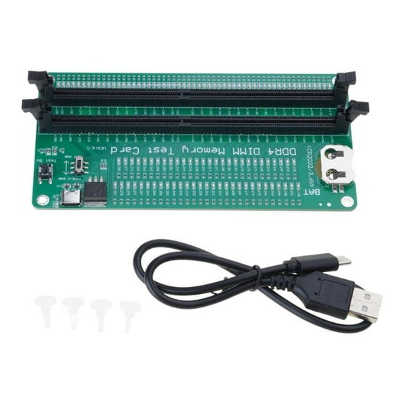 LIANXUE Memory Test Card Notebook DDR4 DIMM Memory Tester Tool with LED ...