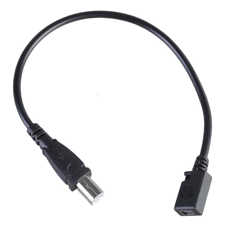LIANXUE Mini USB Female to USB B Male Adapter Cable Cord 29CM for ...
