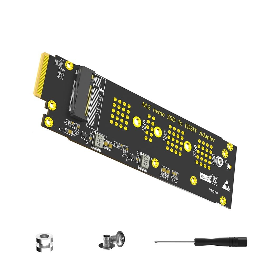 LIANXUE NVMe M.2 SSD to NVMe EDSFF SSD Adapter PCIe 4.0 Conversion Card ...