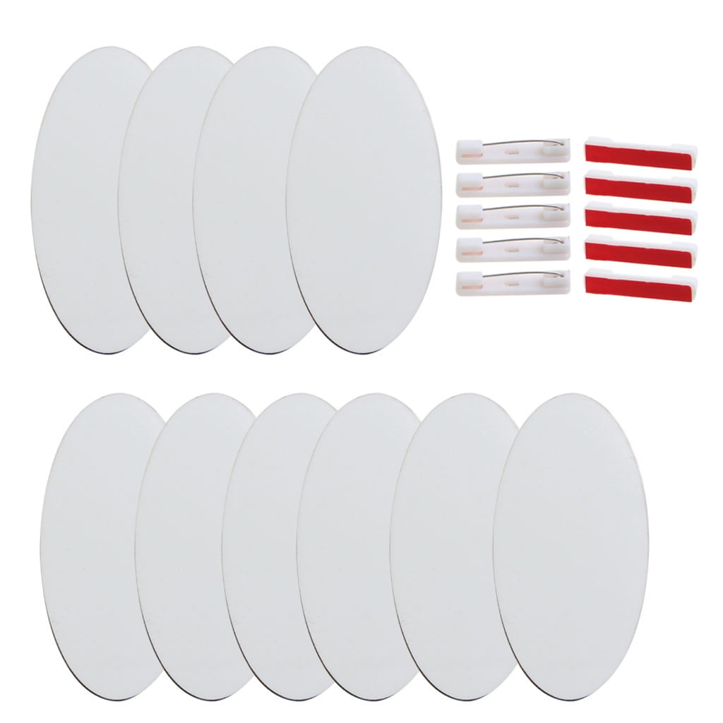 LIANXUE Name Badges with Pins Customized Personalized Name Tags for ...