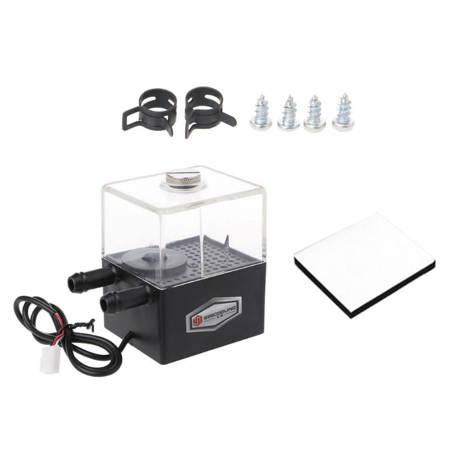 LIANXUE PC Water Pump for Tank,Computer Liquid Water Cooling Radiator ...