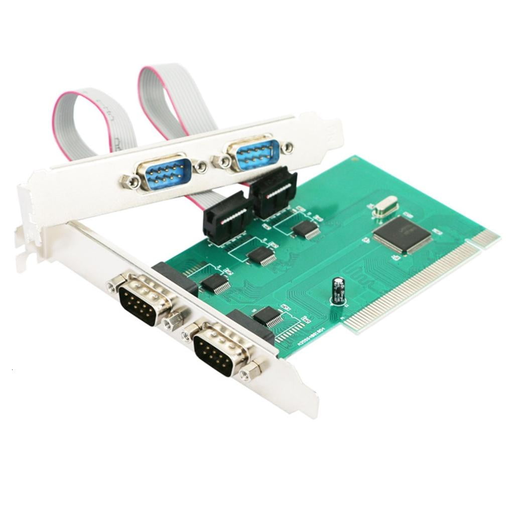 LIANXUE PCIe to Multiple Serial and Parallel Port Adapter for Desktops ...