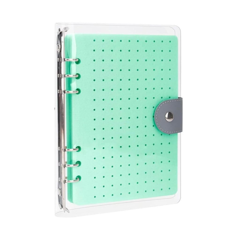 LIANXUE Portable Felt Pin Album 6 Pages for Organizing and Showcasing ...