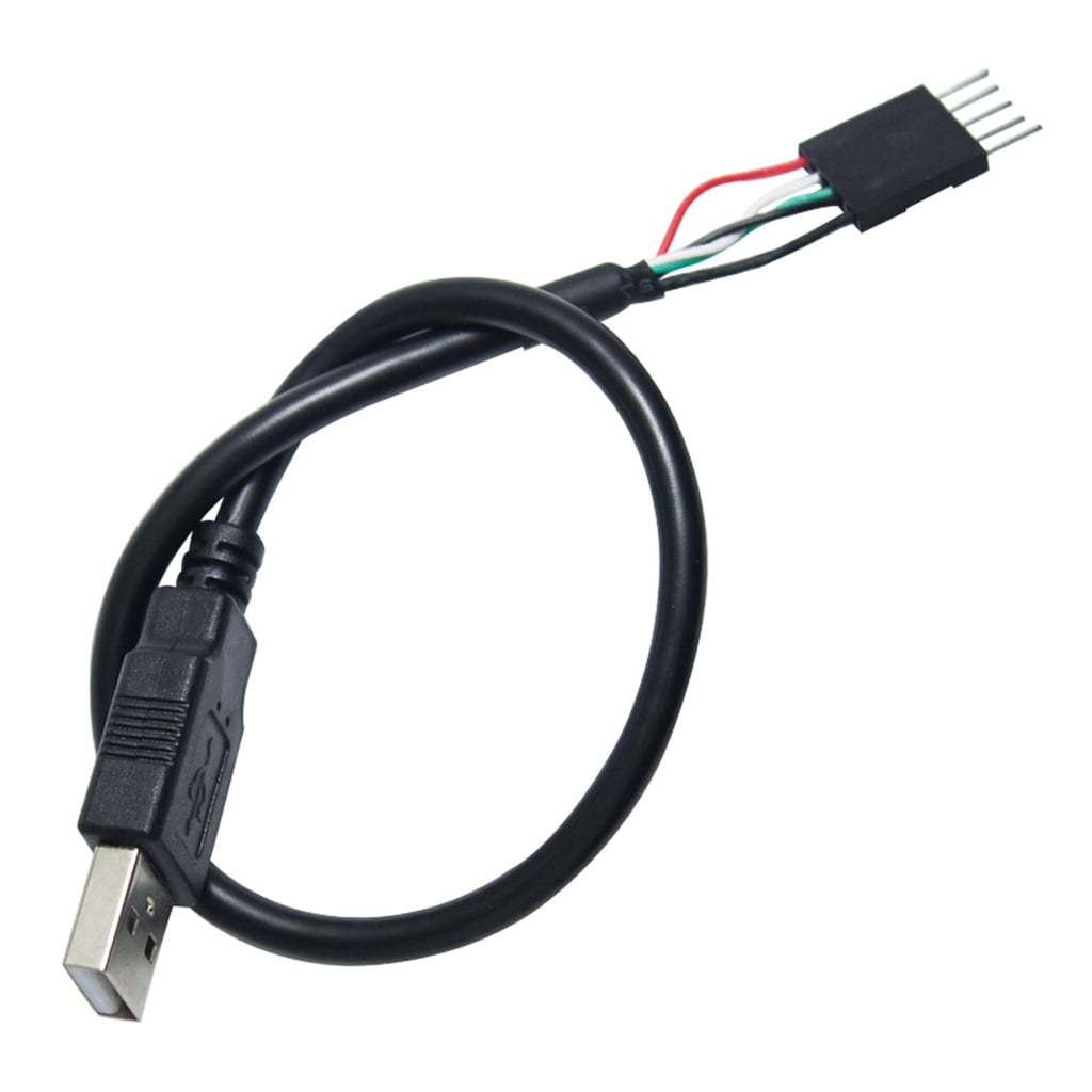 LIANXUE Portable USB 2.0 A Male to 5 Pin Header Cable for Travel and ...
