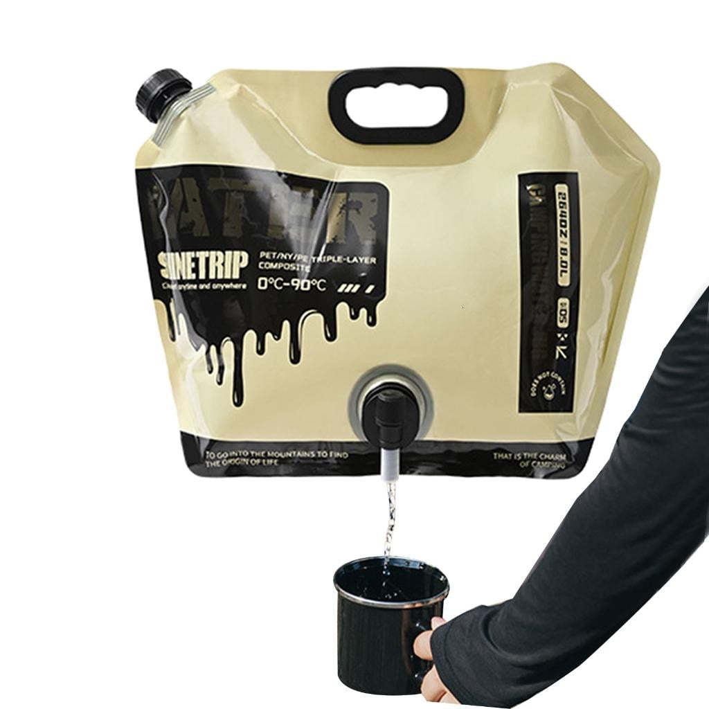 LIANXUE Portable Water Storage Carriers Folding Bucket with Handle ...