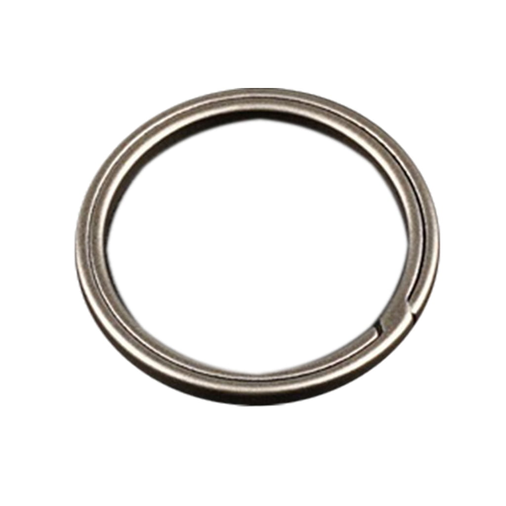 LIANXUE Practical Titanium Key Rings Metal Keychain Rings Heavy Duty ...