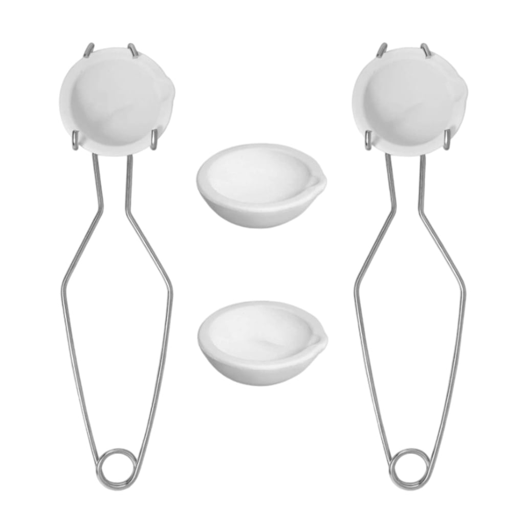 LIANXUE Quartz Crucible Melting Set Small Melting Crucible Bowl Set ...