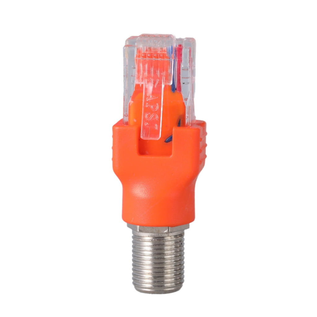 LIANXUE RF to RJ45 Converters RJ45 to RF Connectors Coax Straight ...