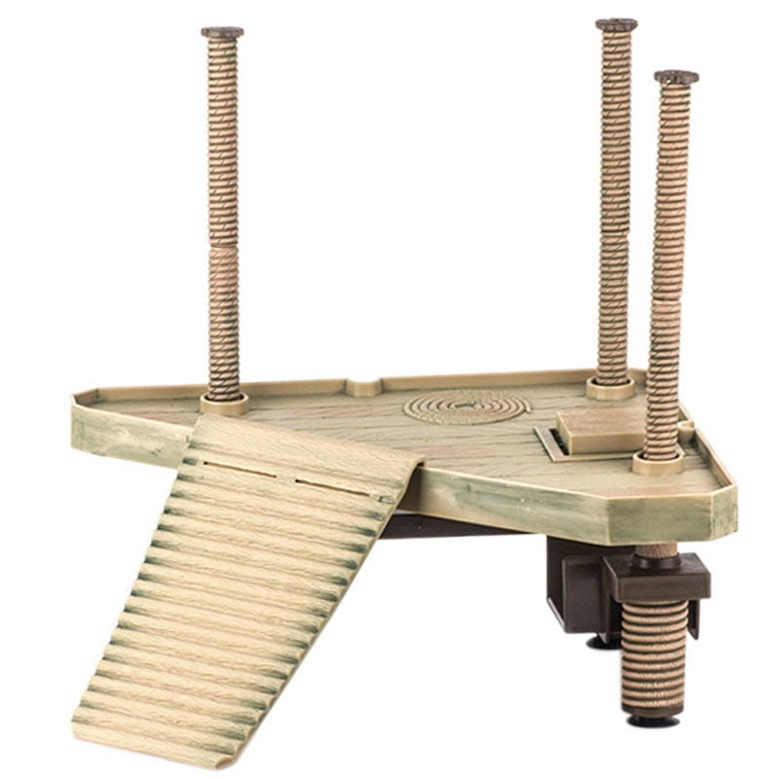 LIANXUE Reptile Large Turtle Pier Platform with Ramp Ladder Basking ...