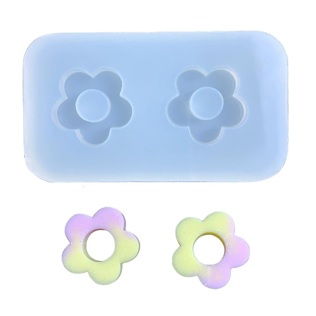 LIANXUE Resin Shaker Filling Mold,Silicone Flower Mold Epoxy Resin Mold ...