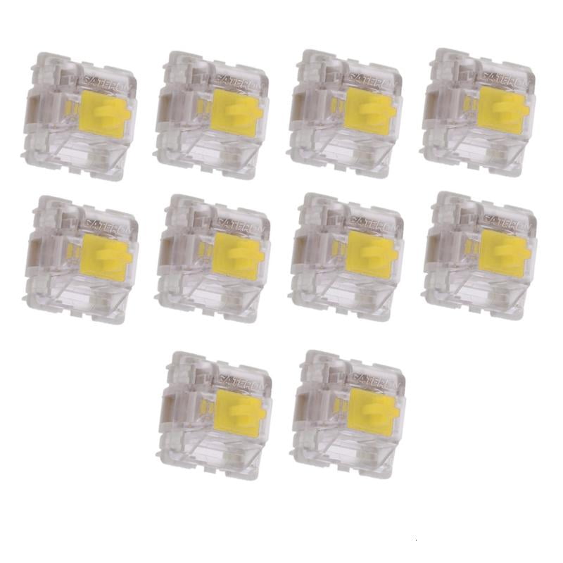 LIANXUE SMD 3 Pins Keyboard Yellow Switches for Cherry MX GK61 GK64 ...