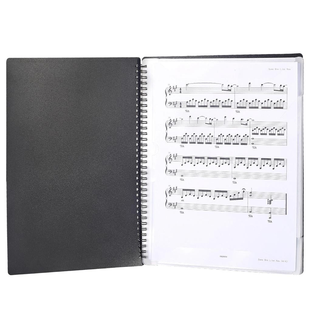 LIANXUE Sheet Music Binder Documents Holder Music Sheet File Paper ...