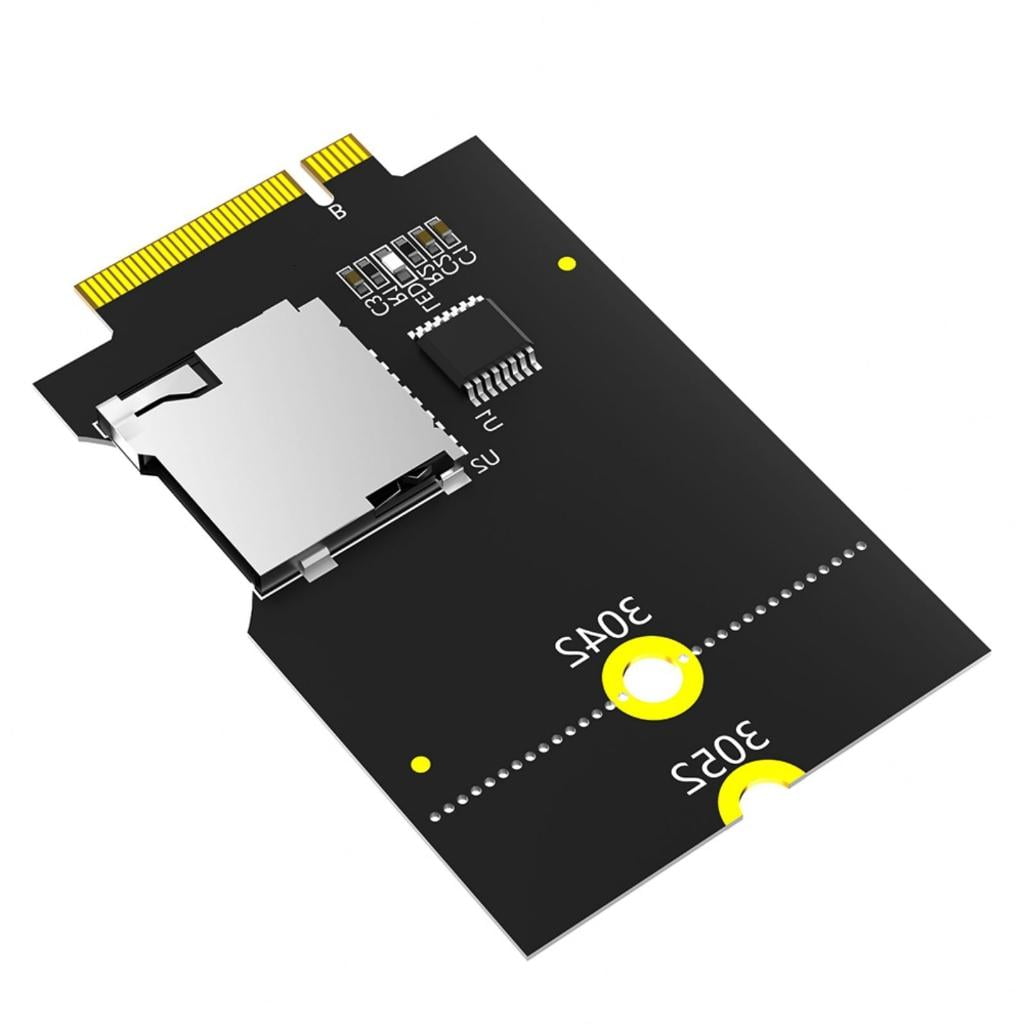 LIANXUE Small Flash Card Adapter, M.2 B Key USB Bus to SDXC Card for ...