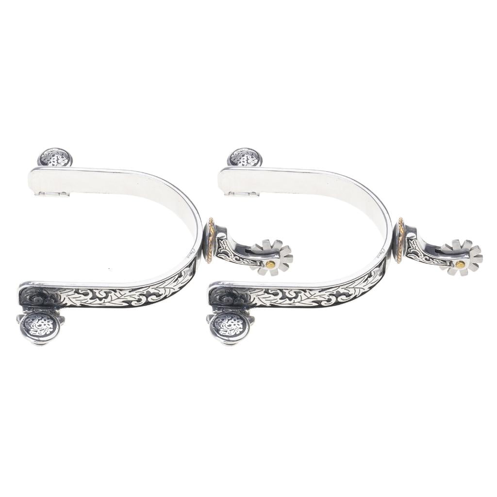 LIANXUE Stainless Steel Horse Spur Western Cowboy Horse Spur Horse Boot ...