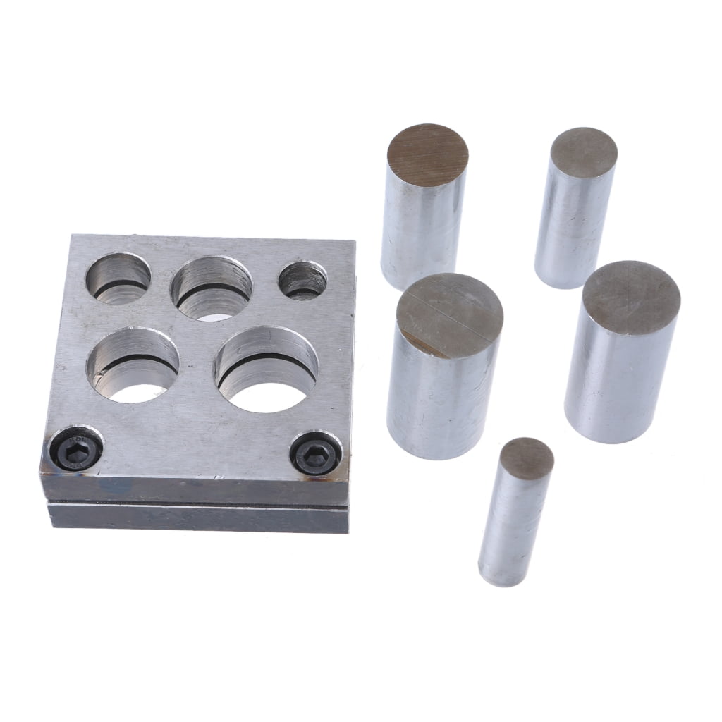 LIANXUE Steel Hole Puncher with Precise Punching Position Circles Disc ...