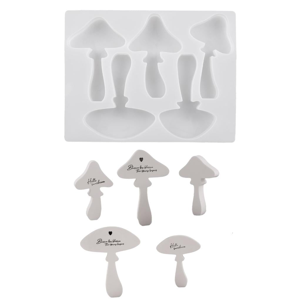 LIANXUE Versatile Mushroom Display Ornament Silicone Mold Set for ...