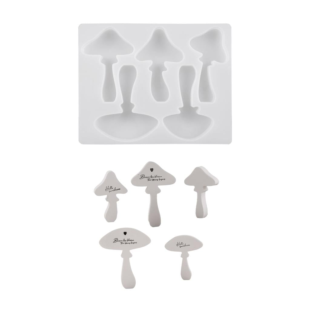 LIANXUE Versatile Mushroom Display Ornament Silicone Mold Set for ...