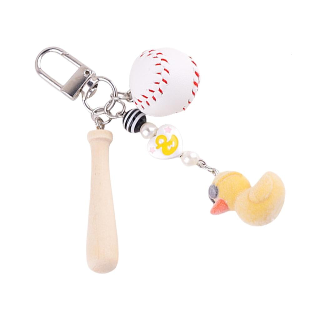 LIANXUE Yellow Duck Keychain With Sporty And Cute Style Perfect For ...