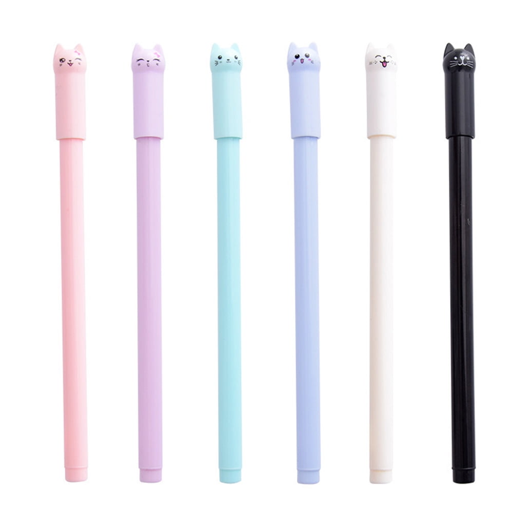 LIANXUE for Cat for Head 0.5MM Black Gel Pen Set School Supplies Office ...