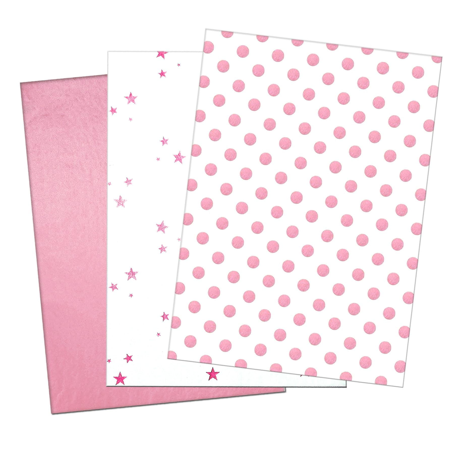 LIAPAWPAW 30 Sheets Pink HMF23 Tissue Paper for Bags, Metallic Wrapping ...