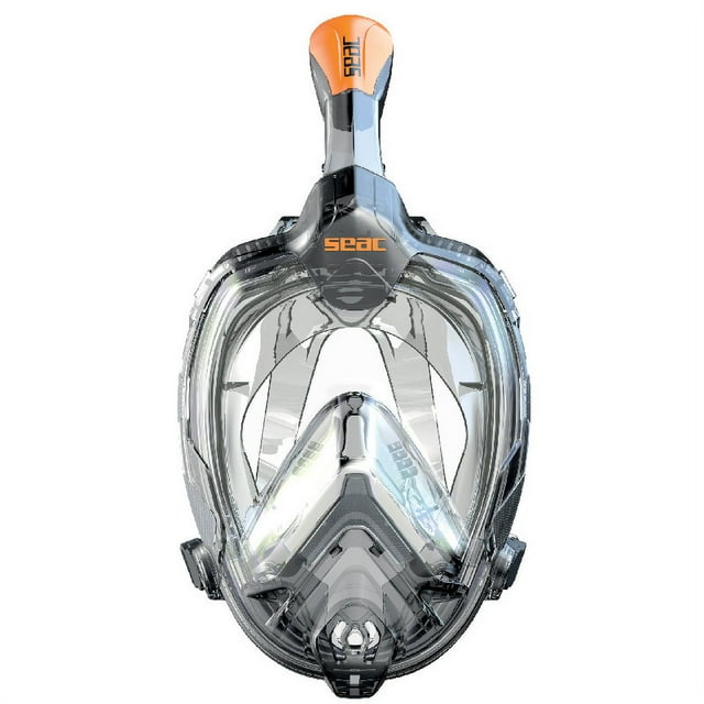 LIBERA FULL FACE MASK S/M S/KL BLACK/ORANGE - Walmart Business Supplies