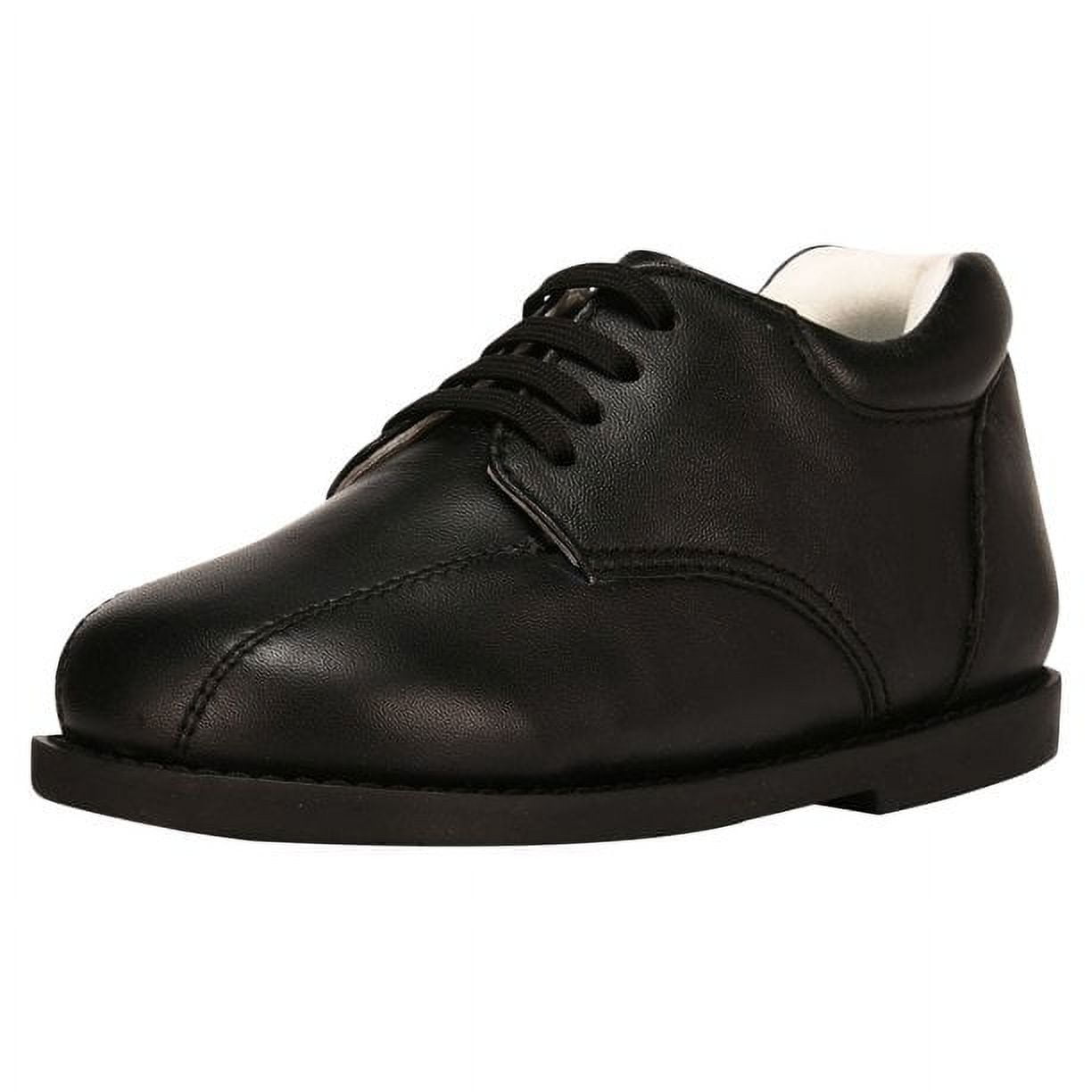 LIBERTYZENO Boy Kids School Uniform Dress Shoes, Patent Black - Walmart.com