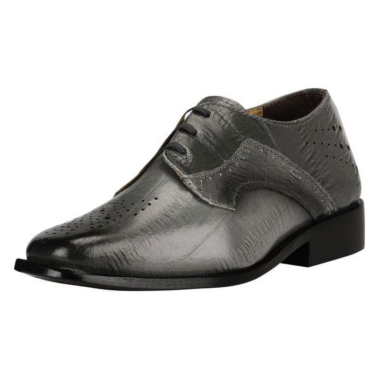 LIBERTYZENO Kids Oxford Shoes Classic Leather Lace Up Kids Party Shoes ...