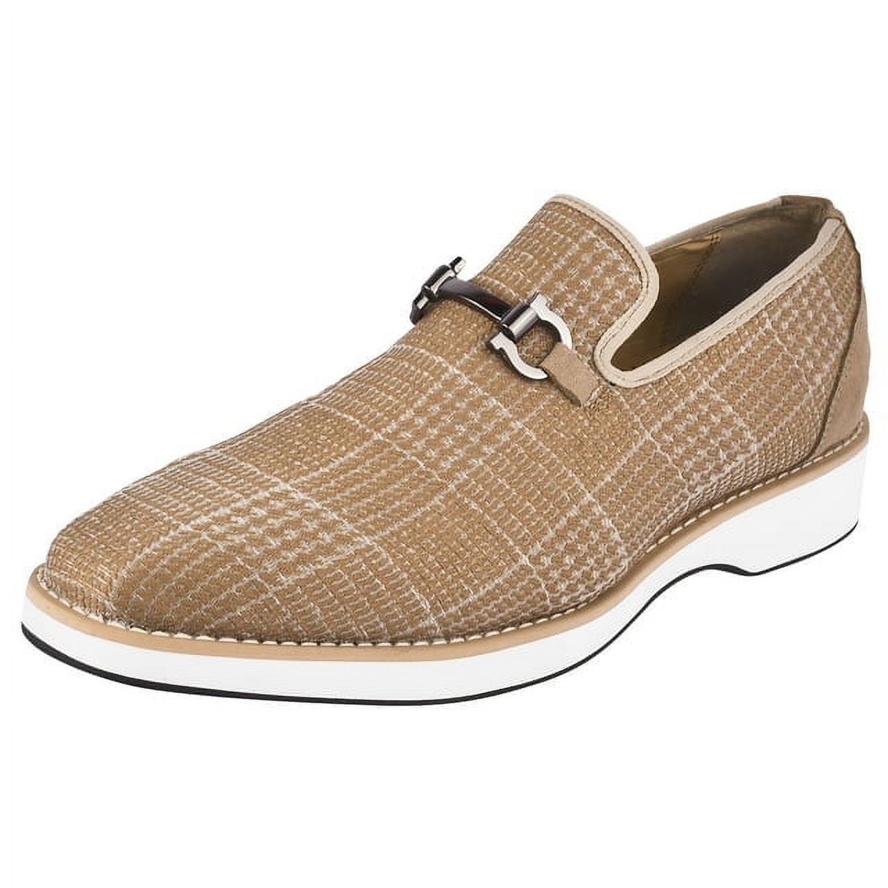 LIBERTYZENO Mens Classic Formal Shoes Slip On Loafers, Sand - Walmart.com
