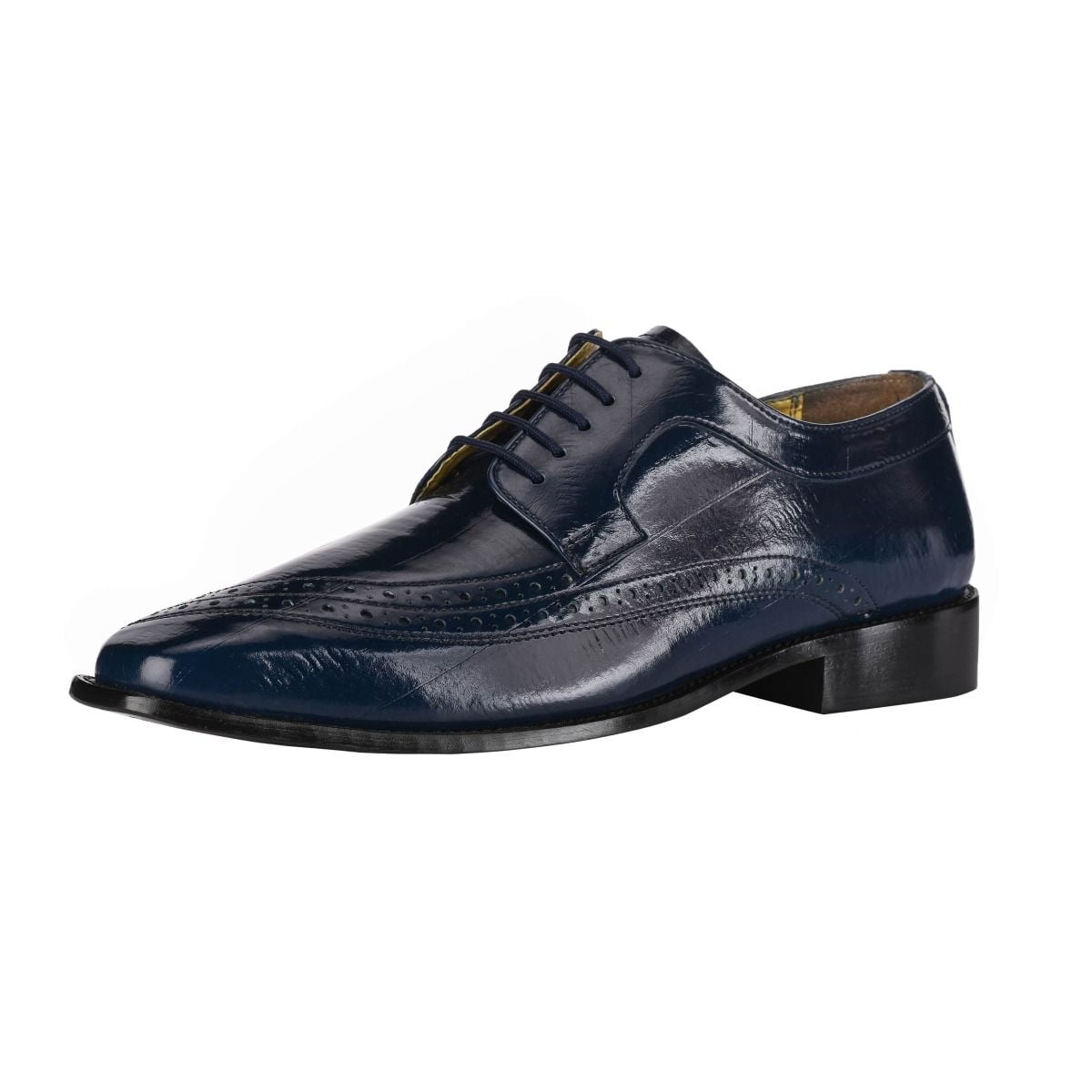LIBERTYZENO Mens Leather Lace Up Formal Shoes - Walmart.com