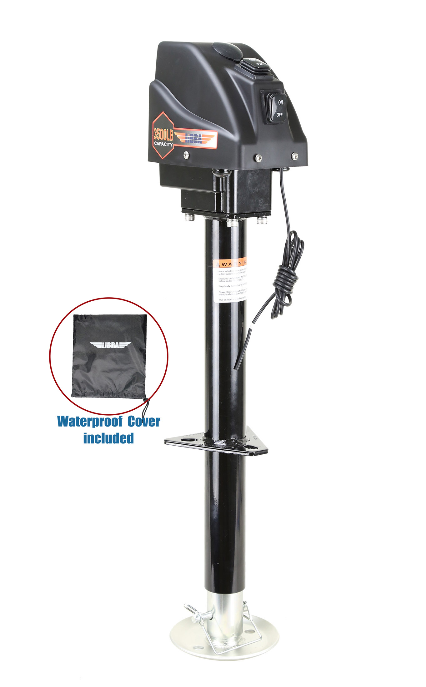 Stromberg Carlson 3500 lb. Electric Tongue Jack with Light - Walmart.com