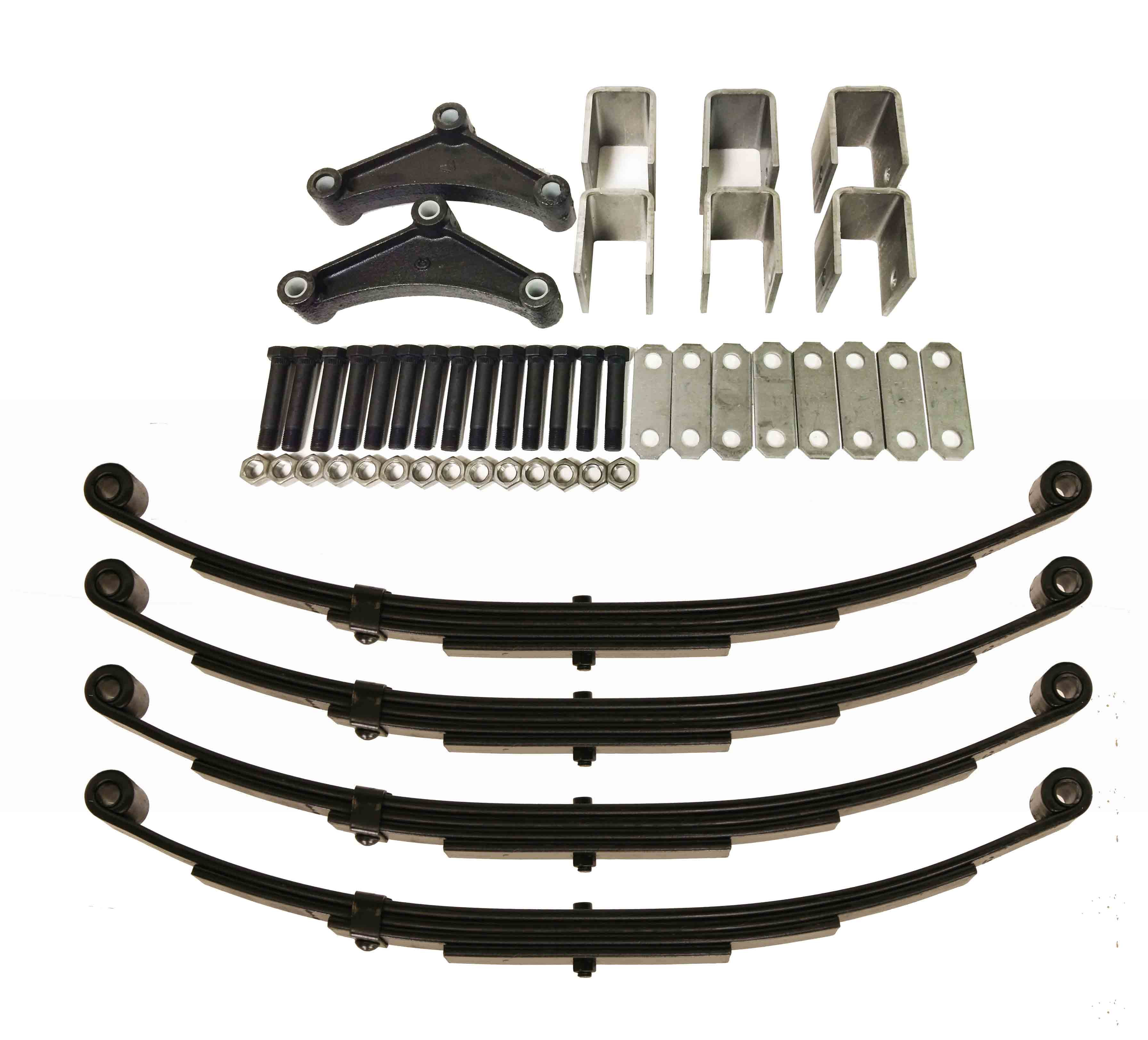 LIBRA 5000lbs 4K Tandem Trailer Axle Suspension Kit 2500 lbs Leaf ...