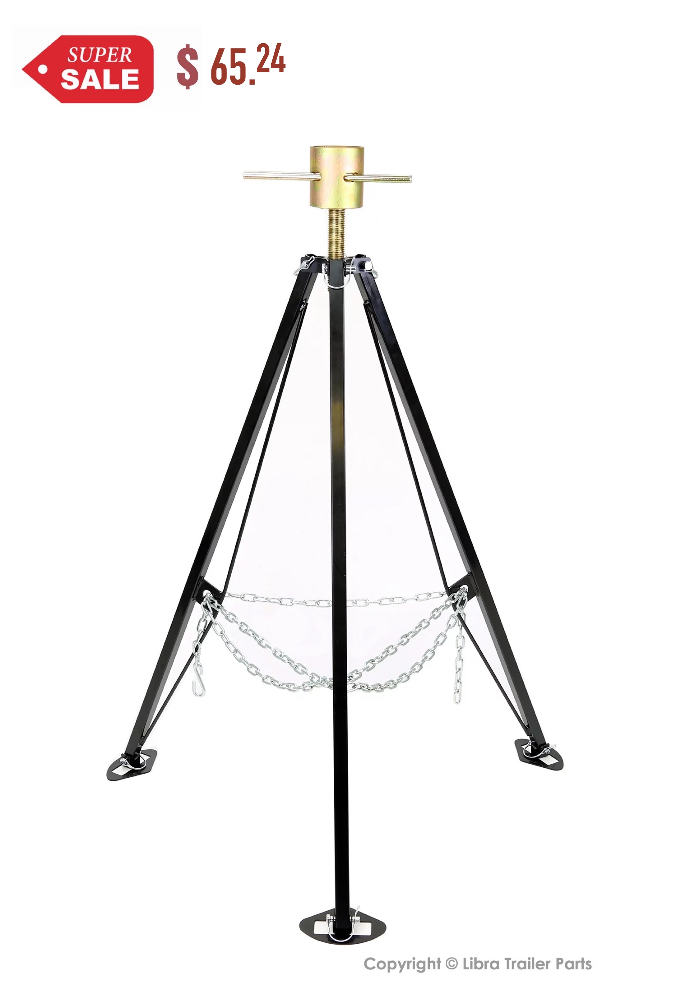 Bal Products 25035 King Pin 41" - 68" Tripod Stablizing Jack for RV ...