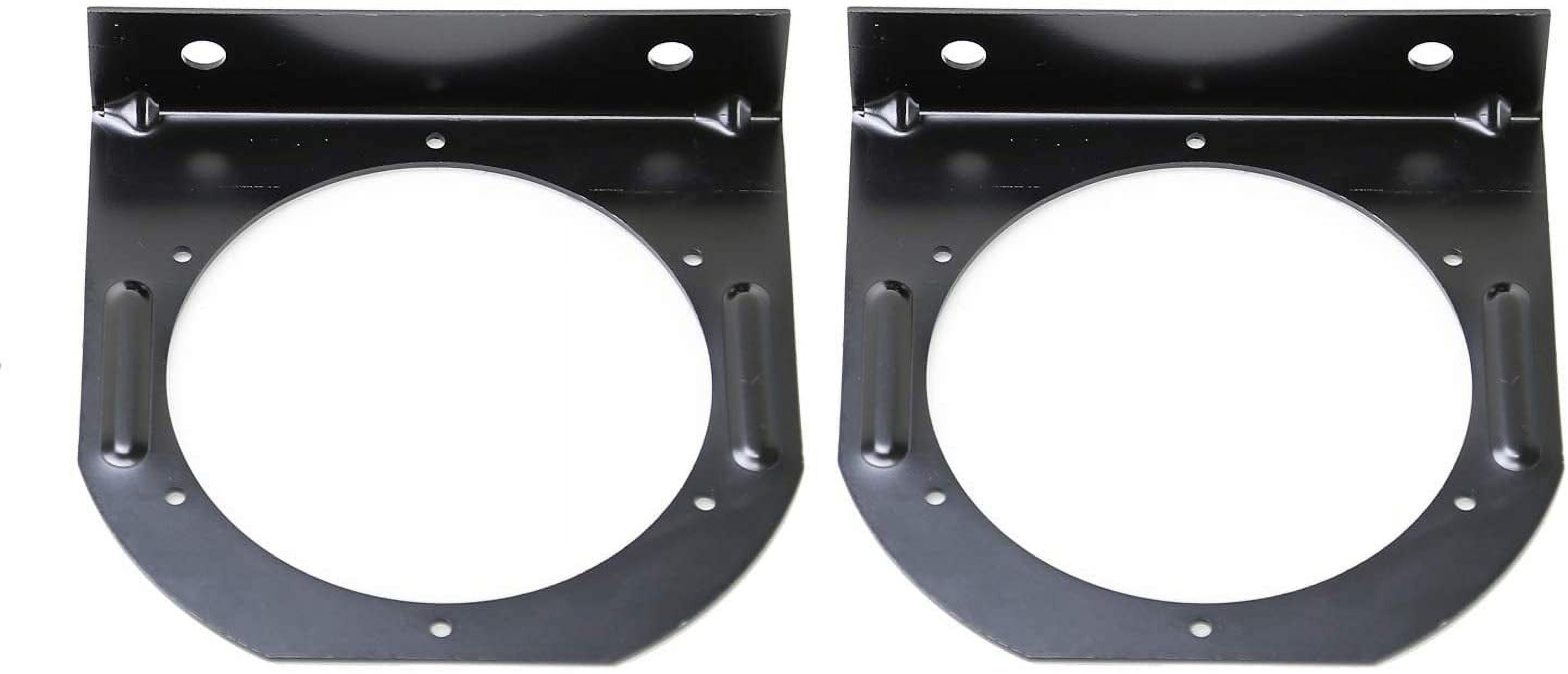 LIBRA Set of 2 Trailer 4" Round Tail Light Steel Mounting Brackets ...