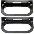 LIBRA Set of 2 Trailer 6" Oval Tail Light Steel Mounting Brackets ...
