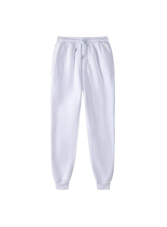White Sweatpants Men