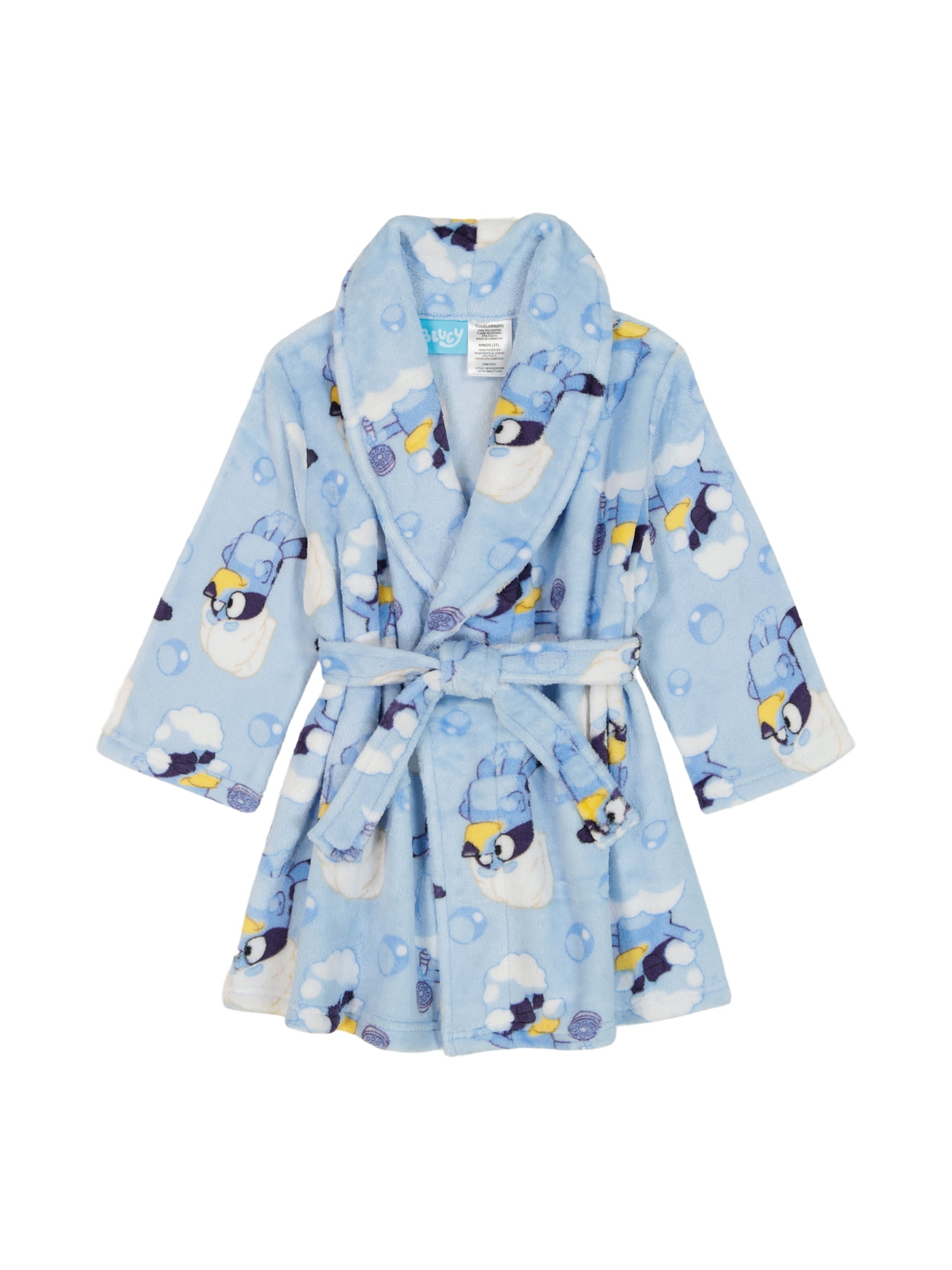 Bluey Toddler Boys Pajama Robe, Sizes 2T-5T - Walmart.com