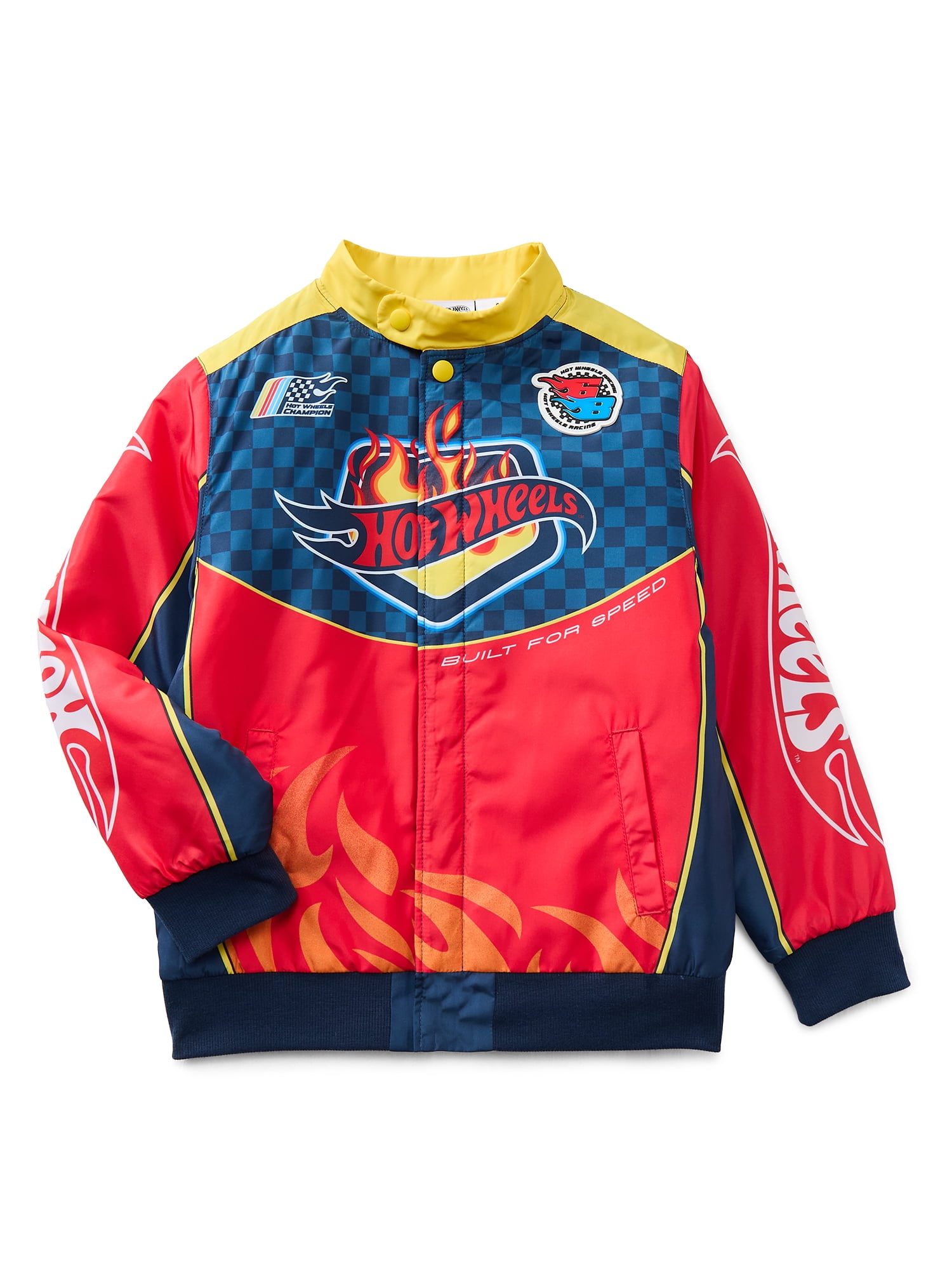 Hot Wheels Boy's Bomber Jacket, Sizes 4-12 - Walmart.com