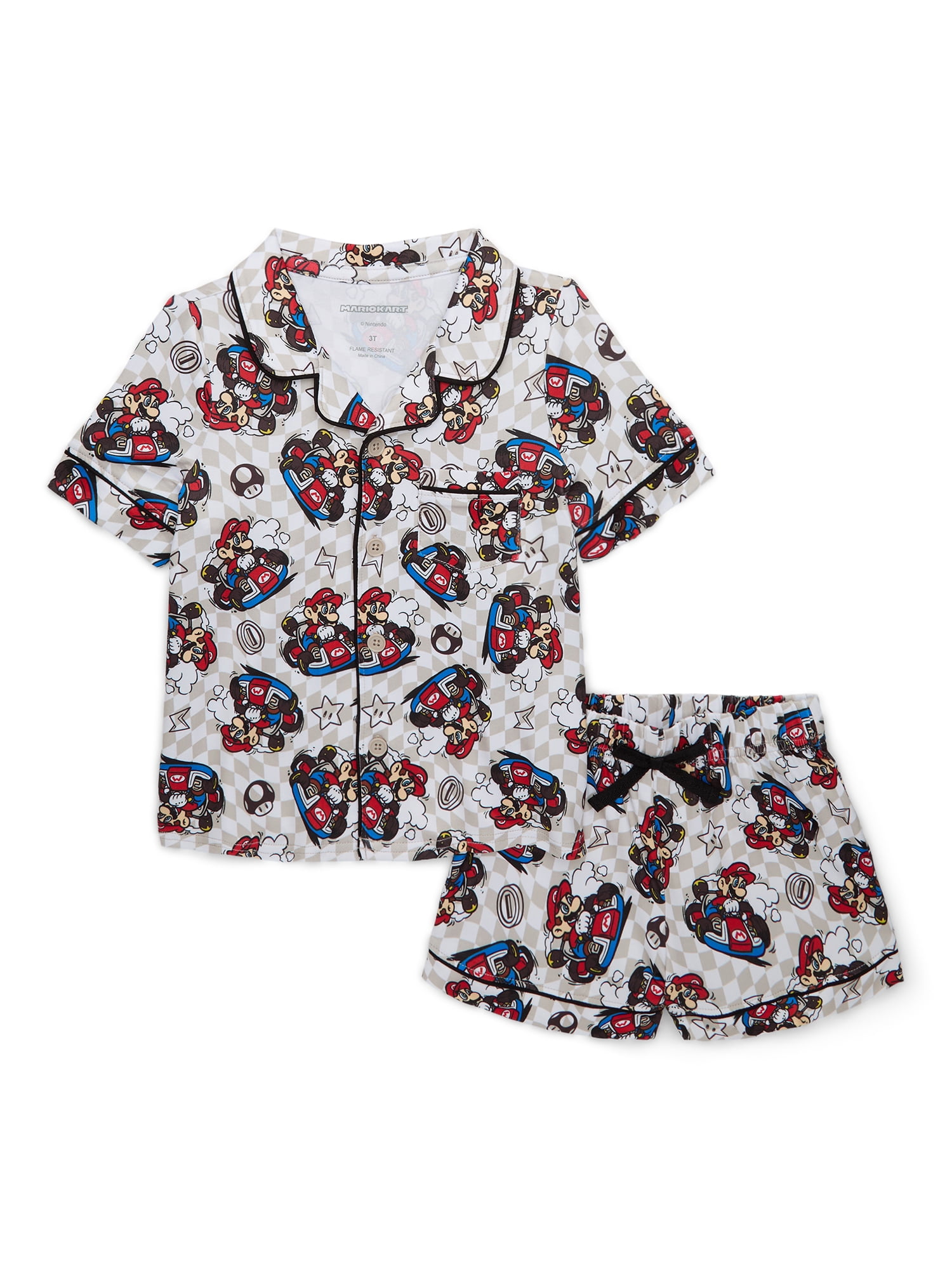 Character Toddler Boy Super Soft Pajama Coat Set, 2-Piece, Sizes 2T-5T ...