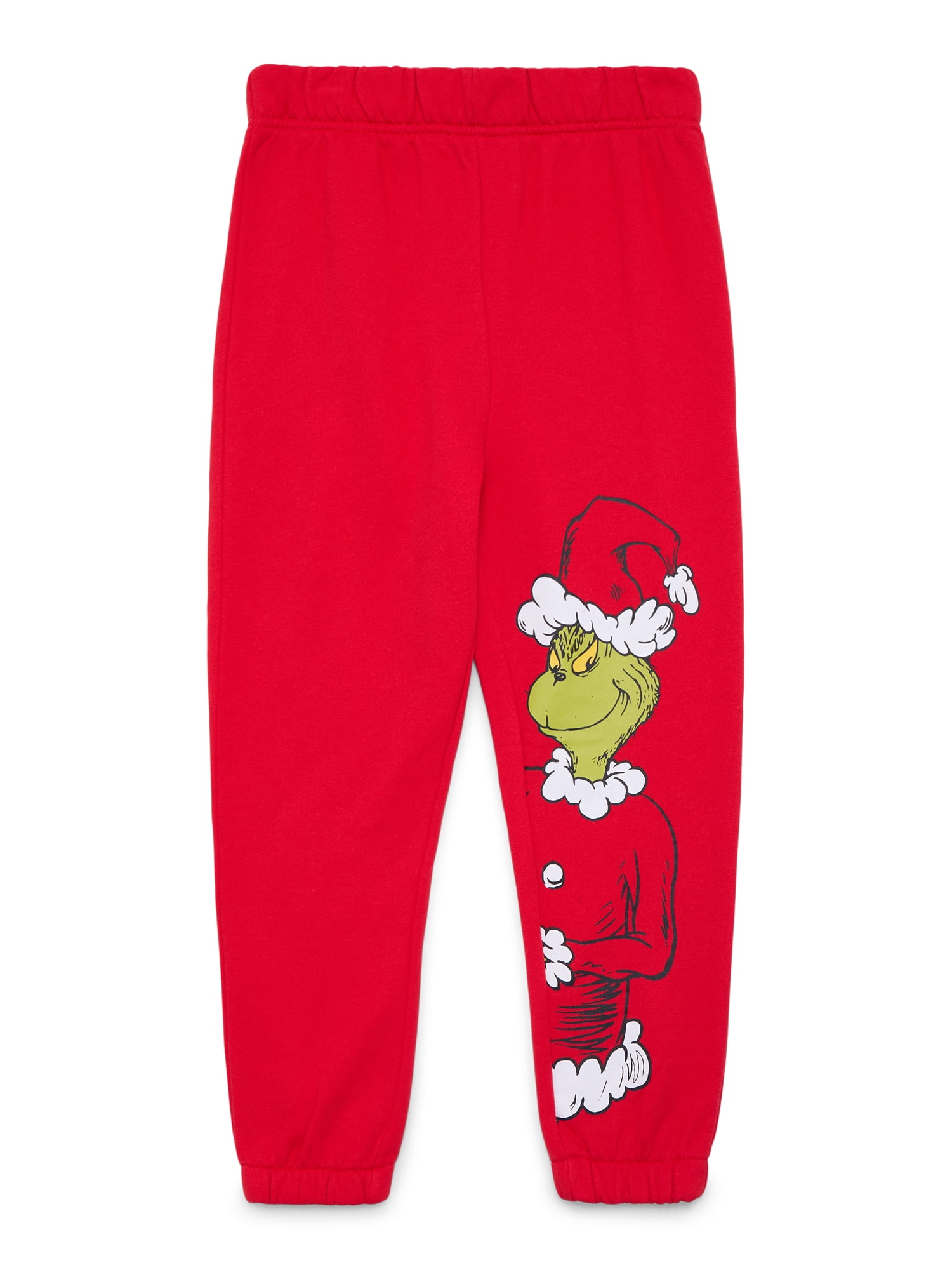 Dr. Seuss Grinch Little and Big Boys' Graphic Jogger Pants, Sizes 4-18 ...